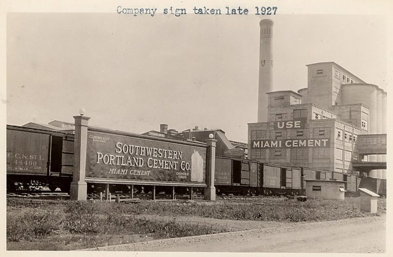 history-sign - Kosmos Cement Company
